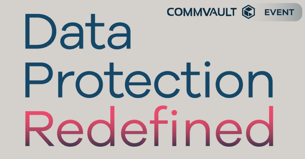 Commvault Security Launch- June 2023 | IT Should Just Work